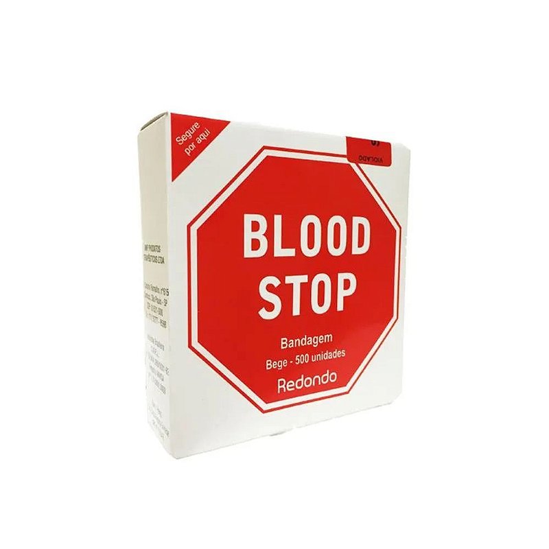 Curativo Redondo Adulto Blood Stop AMP - Cirúrgica Ultramed | Produtos ...