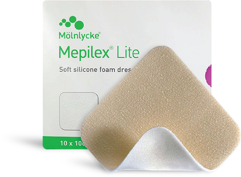 Curativo Espuma Mepilex Lite 15x15cm Molnlycke - Cirúrgica Ultramed ...