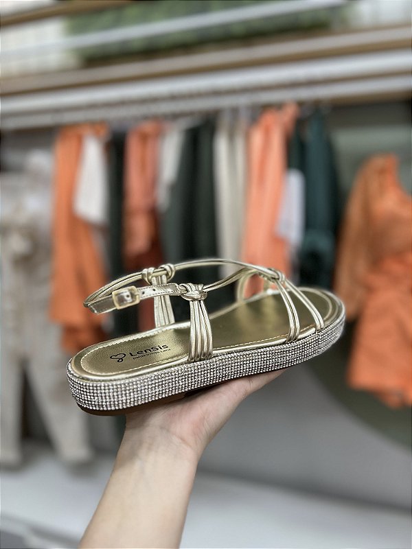 Papete dourada - Moda Lensis