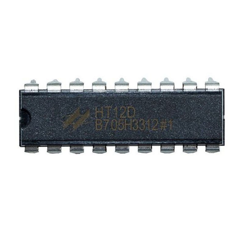 CI HT12D Decodificador (Decoder) para circuitos RF - Eletrônica Fácil ...