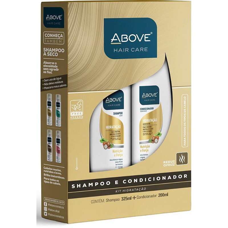 Shampoo Above KIT com CONDHIDRATAC325ML - TK Shopping – A Maior ...