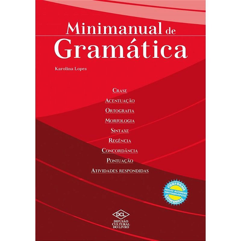 Livro Ensino Mini Manual De Gramatica 384pg Tk Shopping A Maior