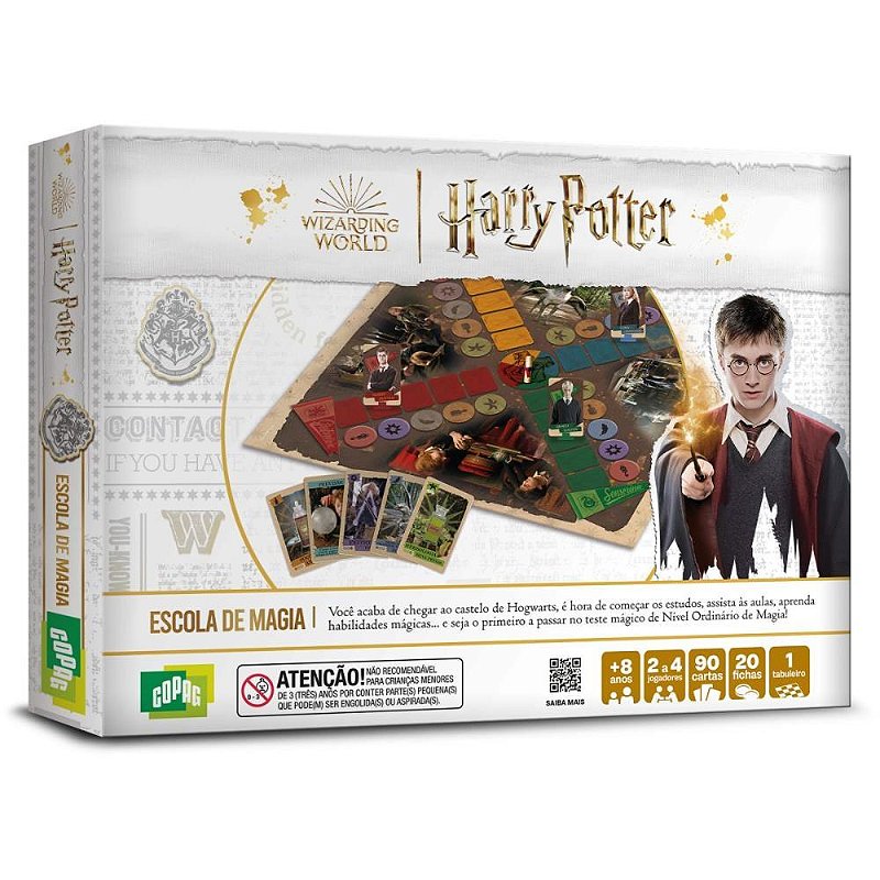 Jogo de Tabuleiro Harry Potter Escola de Magia - TK Shopping – A Maior ...
