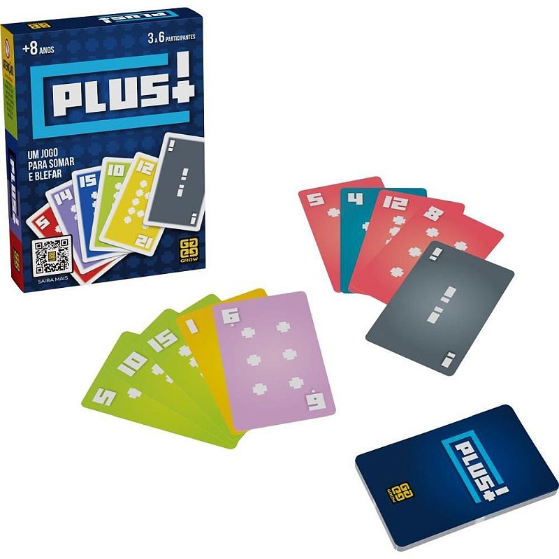 Jogo de Cartas Plus - Desafie suas Habilidades - TK Shopping