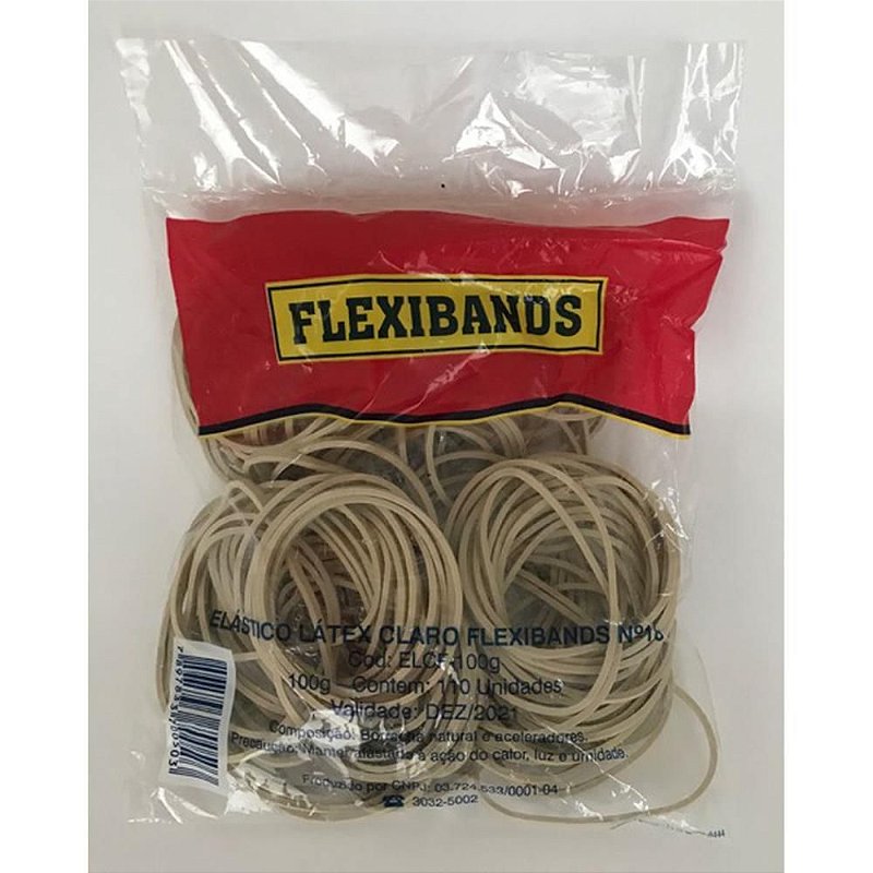 Elástico Flexibands Látex 100g | Alta Flexibilidade e Resistência - TK ...