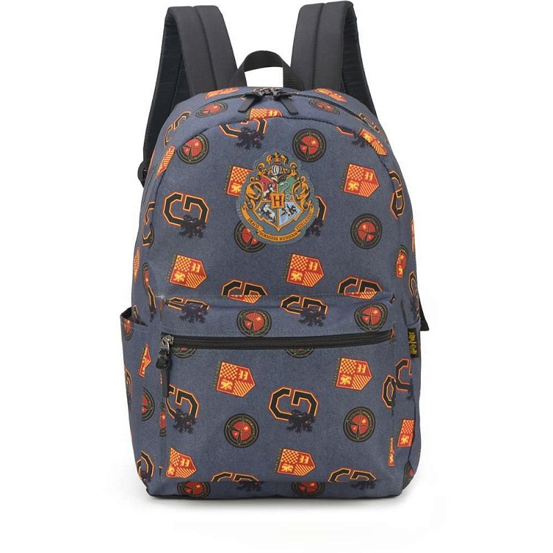 Mochila Harry Potter Luxcel Grande Cinza - TK Shopping – A Maior ...