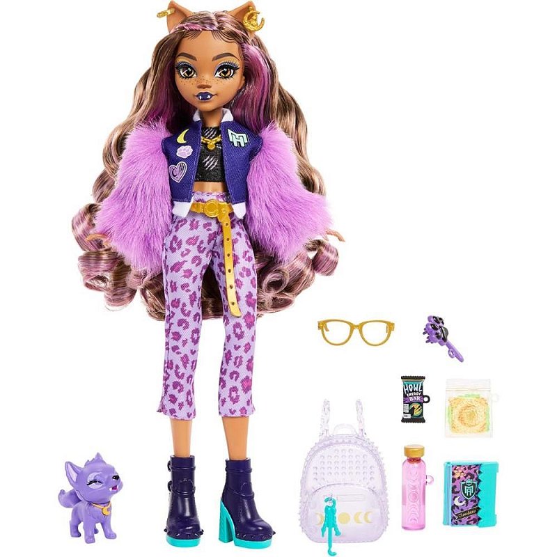 Monster High Refresh Core Clawdeen - Estilo e Acessórios Incríveis - TK ...