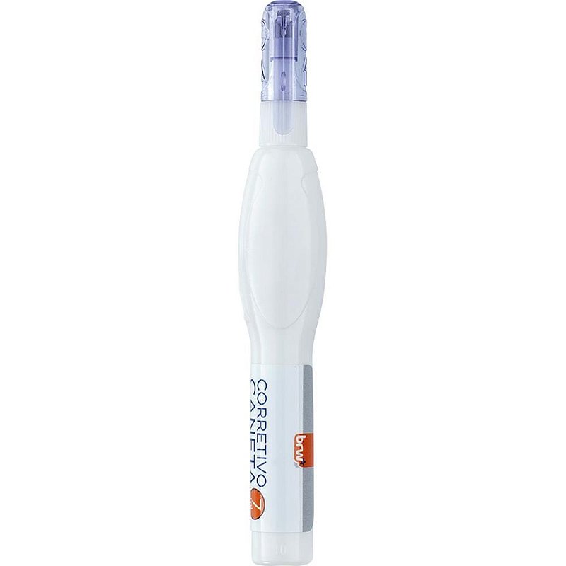 Caneta Corretiva 7ML Ponta Metalica Caixa com 12 - TK Shopping