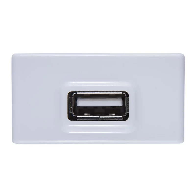 Módulo para Tomada USB 1,5 A Bivolt Tramontina Branco - Evoluir Elétrica