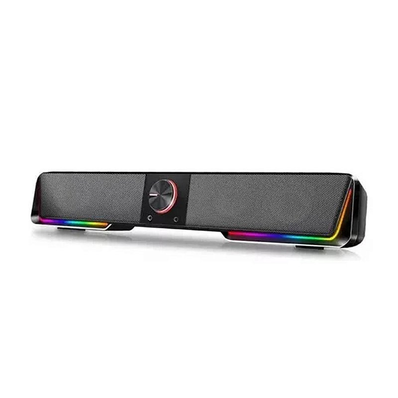 Caixa de Som Soundbar Redragon Darknets, RGB, USB/P2, 2x 1.5W, Preto ...