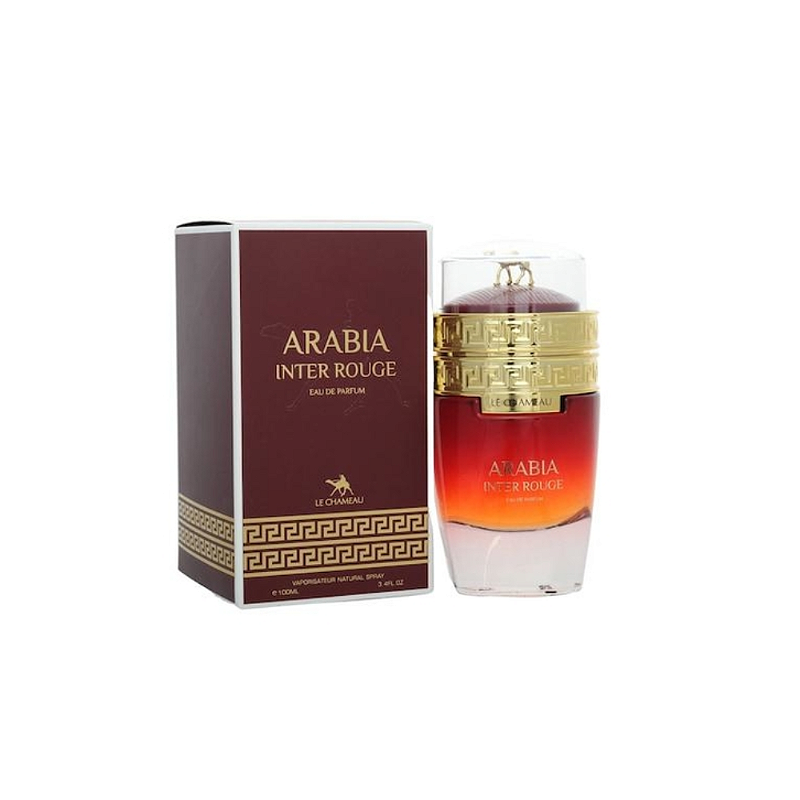 Arábia Inter Rouge Eau de Parfum - Perfume Feminino Árabe (Ref ...