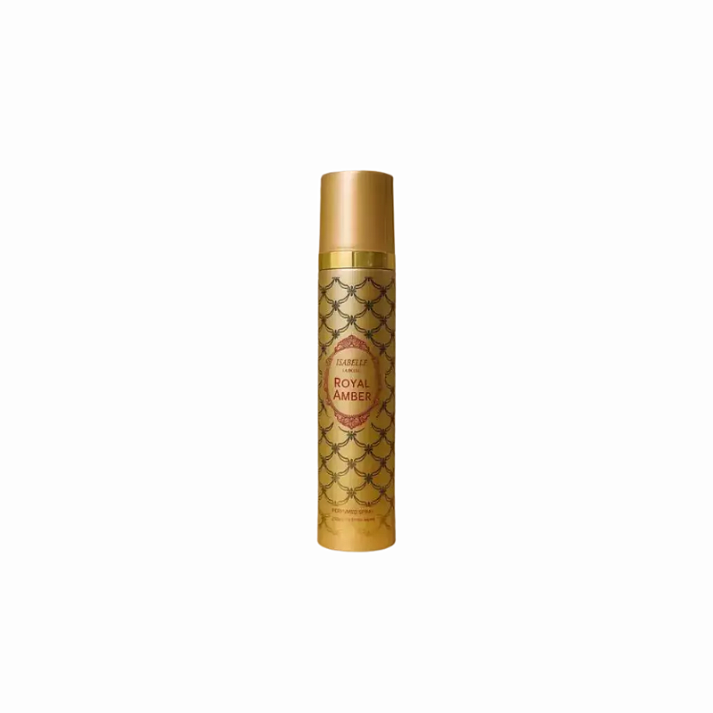 Body Splash Royal Amber Isabelle Árabe 300ml - Naudia Perfumaria