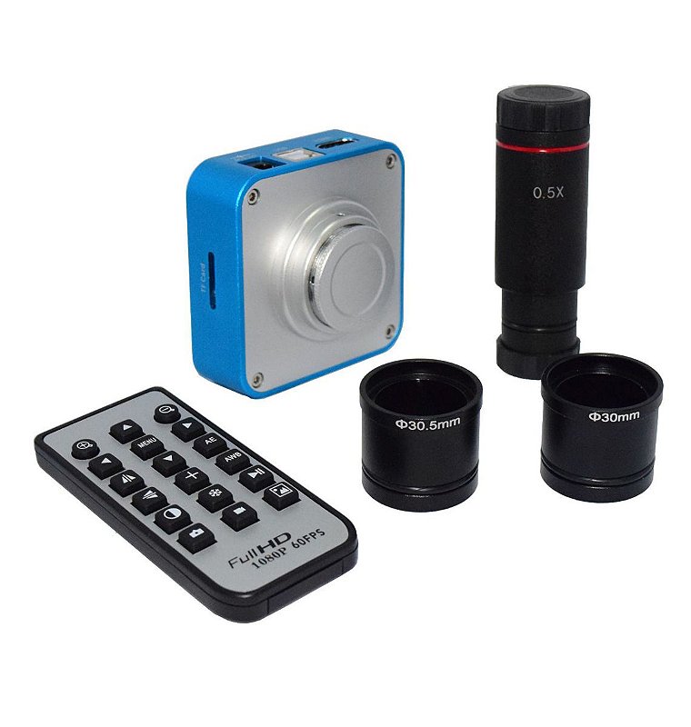 Câmera para microscópio 16mp HDMI USB - Global Labor