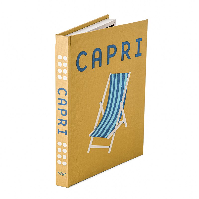 Caixa Livro Capri - Cantu Decor - Artesanato e Decoração