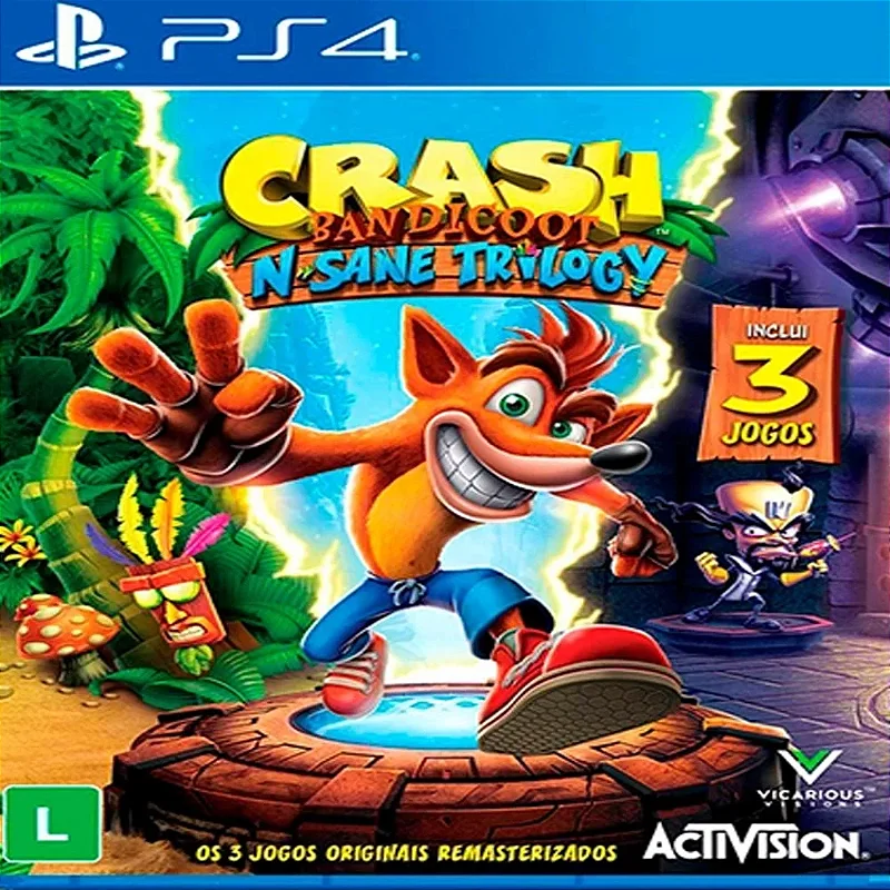 Crash Bandicoot N. Sane Trilogy – Mídia Digital - Falcon Store Games