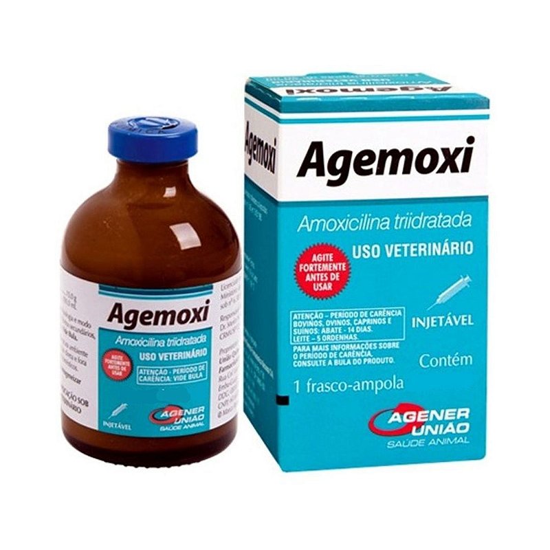 Agemoxi 50 mL - Agener União - Kajavet Farmácia Veterinária