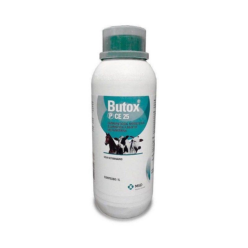 Butox P CE 25 1 Lt - Msd - Kajavet Farmácia Veterinária
