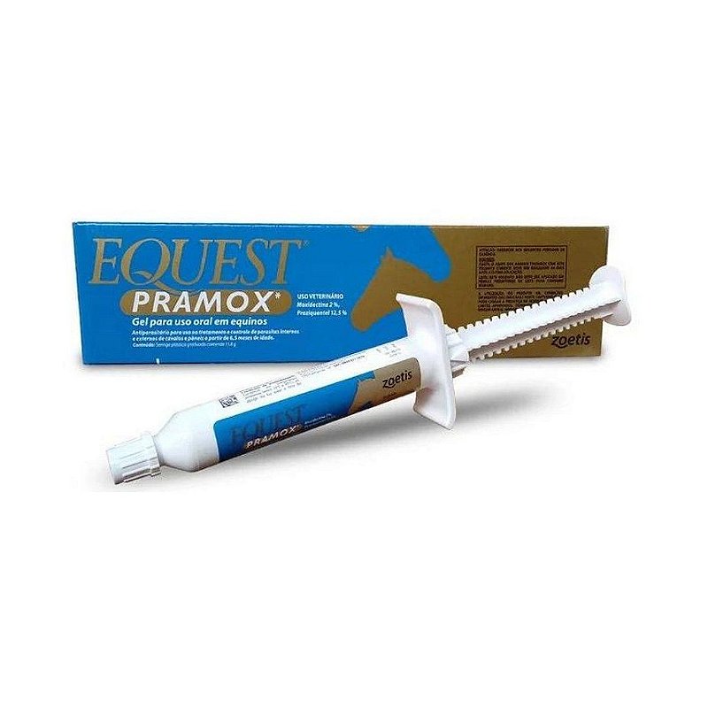 Equest Pramox Gel 11,8 Gr - Zoetis - Kajavet Farmácia Veterinária