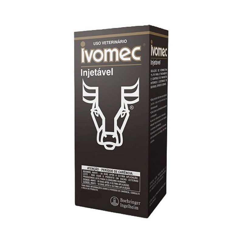 Ivomec 1% 500 mL - Boehringer Ingelheim - Kajavet Farmácia Veterinária
