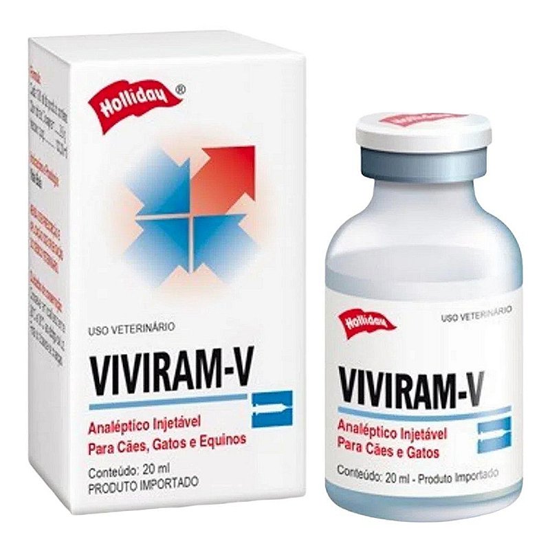 Viviram-V 20 mL - Holliday - Kajavet Farmácia Veterinária