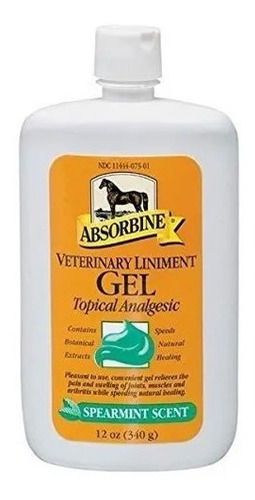 Liniment Veterinary Gel 340 Gr - Absorbine - Kajavet Farmácia Veterinária