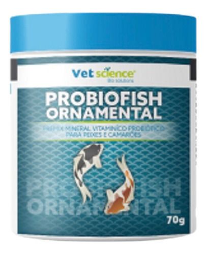 Probiofish 70 Gr - Vetscience - Kajavet Farmácia Veterinária