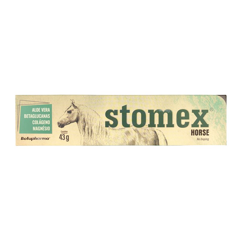Botumix Stomex Horse 43 Gr - Botupharma - Kajavet Farmácia Veterinária