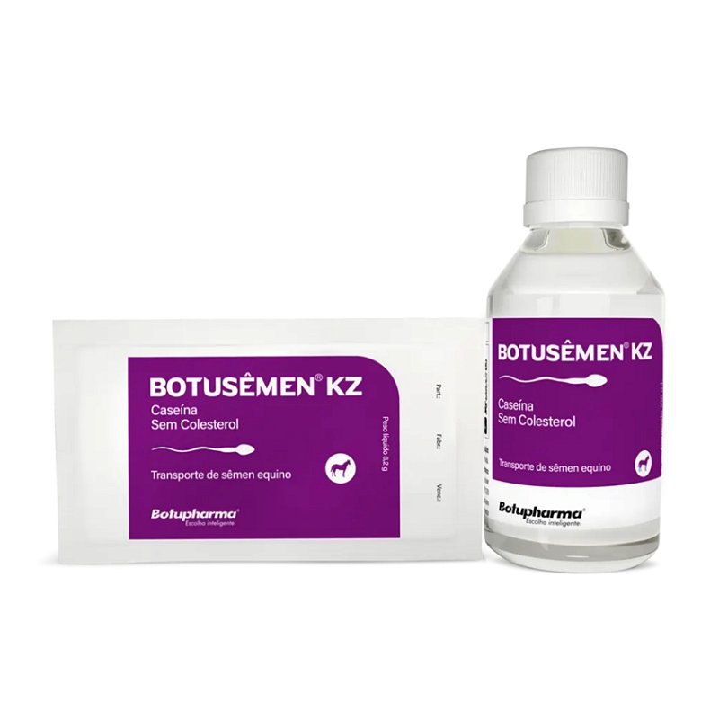 Botu Sêmen KZ 100 mL - Botupharma - Kajavet Farmácia Veterinária