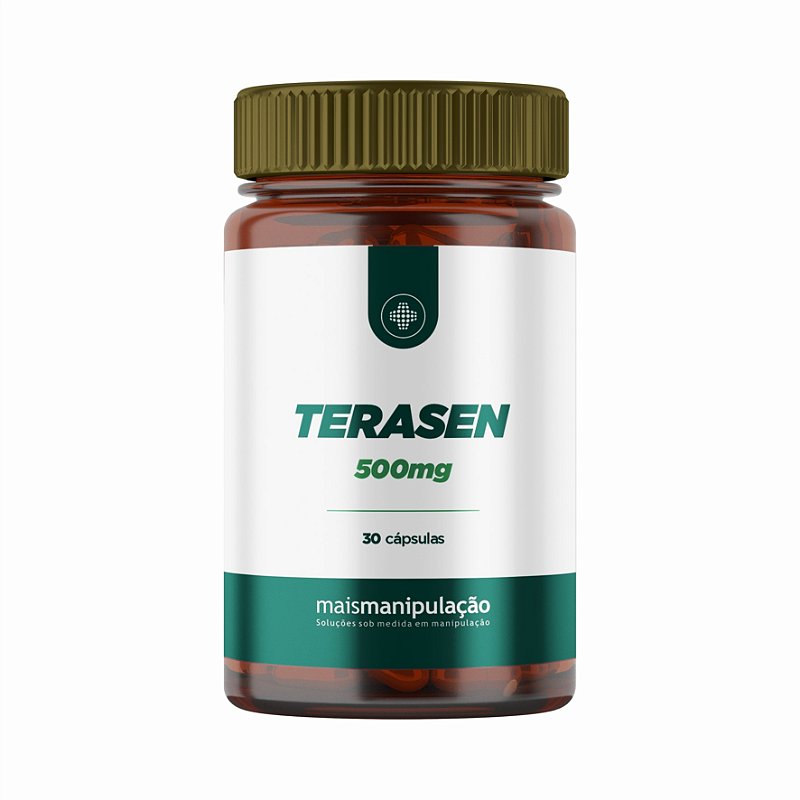 TERASEN 500MG 30 CAPS - Mais Manipulação Farmacia