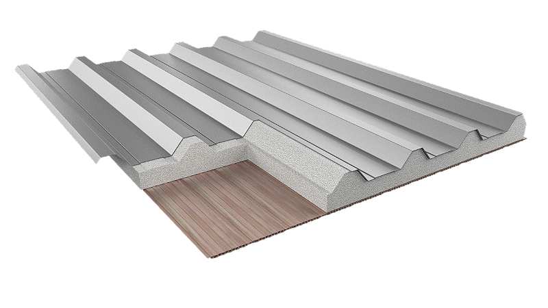 Telha Metálica FORRO PVC (SEM PINTURA) - CONSTELHA | Telhas Metálicas