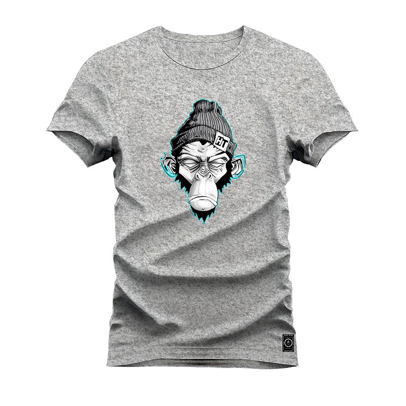 CAMISETA PLUS SIZE MONKEY - Nexstar