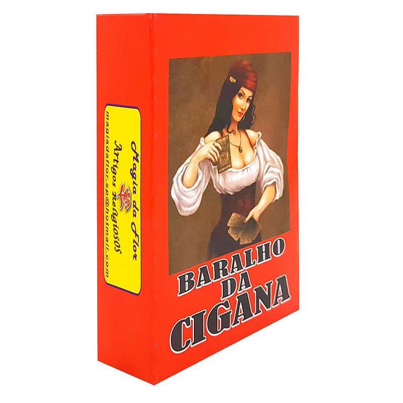 Baralho Tarô Da Cigana Baralho Da Cigana 36 Cartas E Manual Flash Mystic
