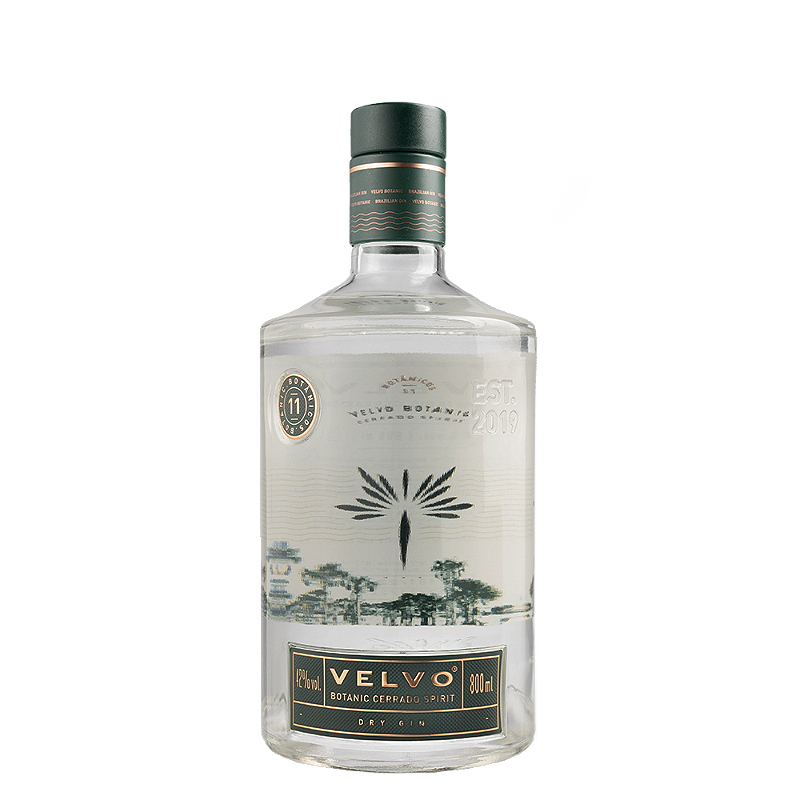 Velvo Botanic Cerrado Spirit Gin Brasileiro 800ml - Winecomvoce