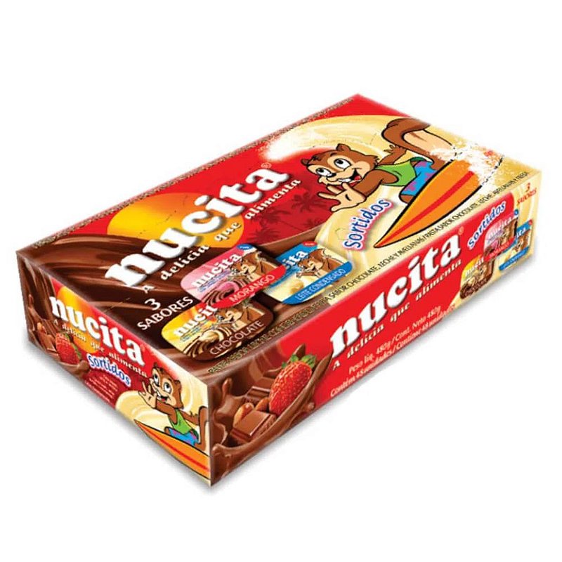 NUCITA CREME SABORES SORTIDOS - 480G - NUCITA - Loja do Abençoado ...