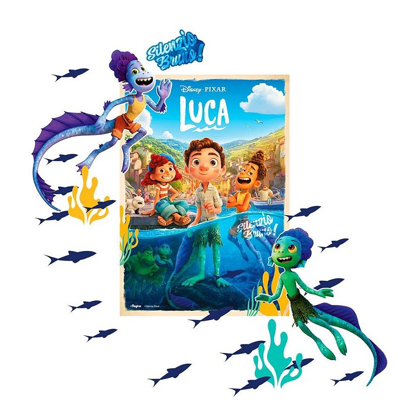 KIT DECORATIVO FESTA LUCA - 1 UNIDADE - REGINA FESTAS - Loja do ...