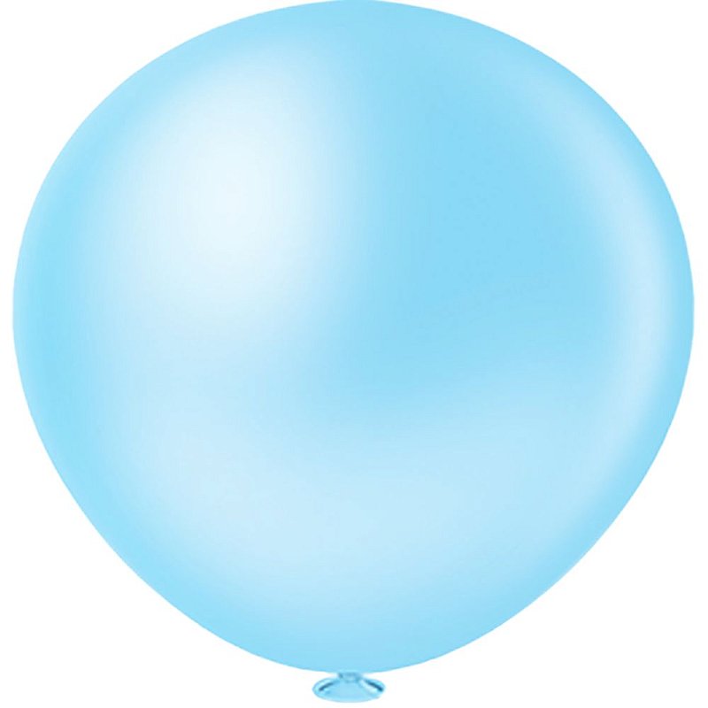 BALÃO MAX BALL LISO 350 AZUL CLARO 40" - 1 UNIDADE - PIC PIC - Loja do ...
