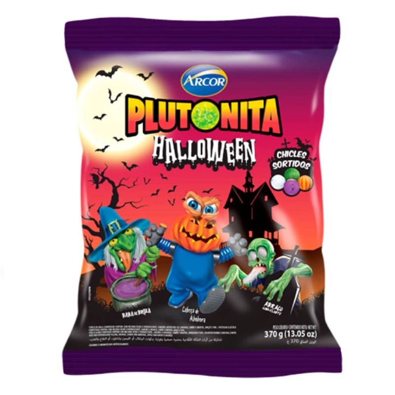 CHICLETE PLUTONITA SORTIDO 370G - ARCOR - Loja do Abençoado Festas ...