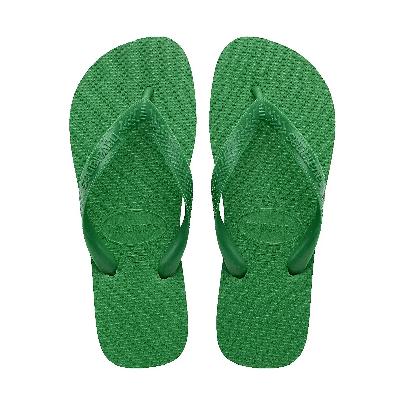 Chinelo Havaianas Top (39/40) - 1 Par - Verde Pátria - Armarinhos Murano