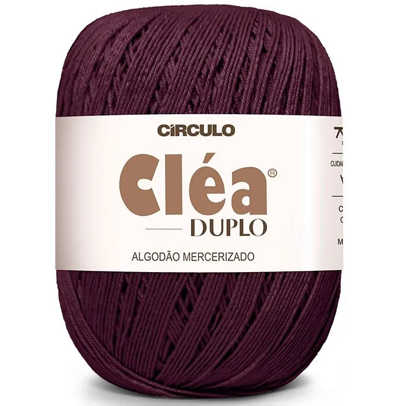 Cléa Duplo Cor 6309- Cranberry 150g - Armarinhos Murano