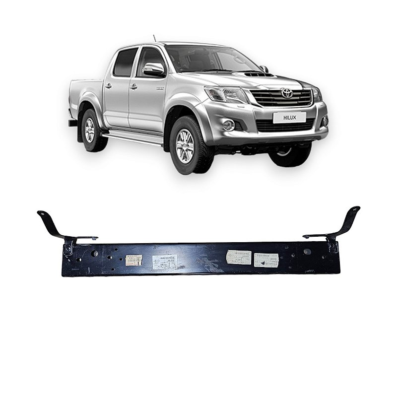 ALMA AÇO PARACHOQUE DIANTEIRO HILUX 2005 A 2015 ORIGINAL - AUTORETALHOS