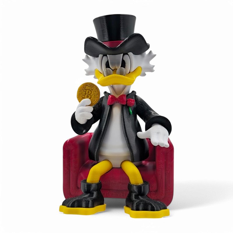 Action Figure Tio Patinhas - Colecionável e Exclusivo - MetArt Studio ...