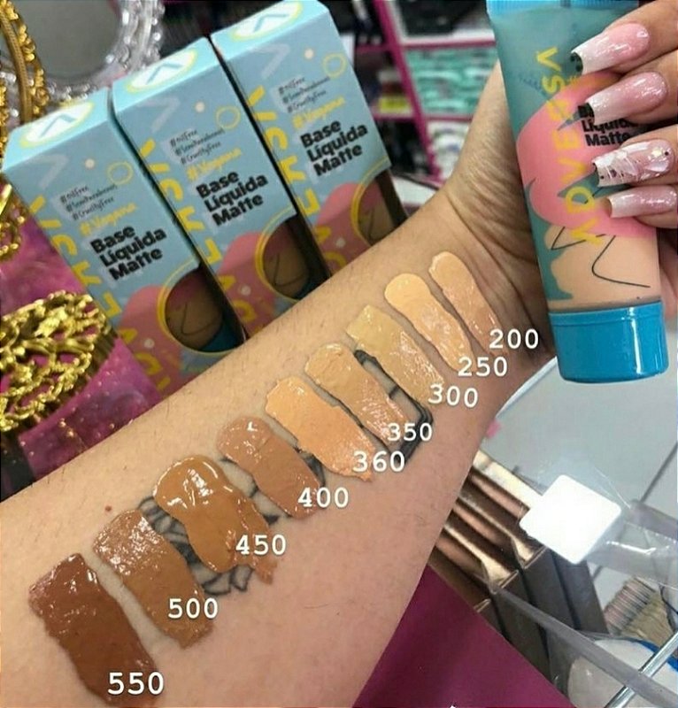 Base Fluída Vegana Skin Tint Adversa Makeup - Tulipas