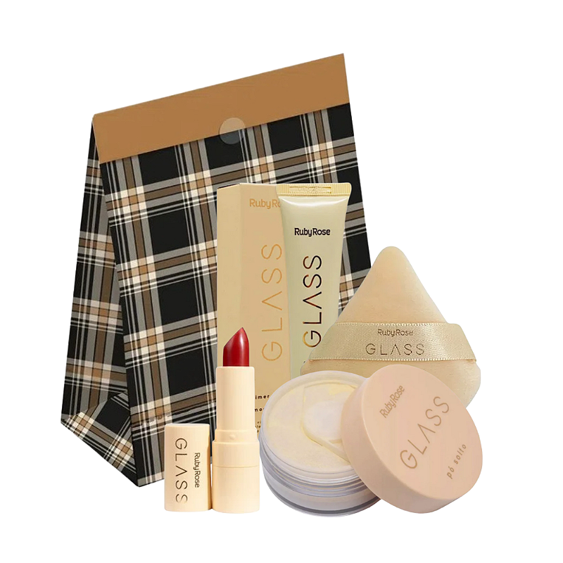 Kit Presente Glass - Ruby Rose - Seraphina Make