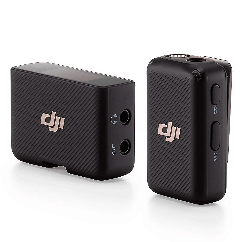 Microfone DJI Mic USB-C 1 TX + 1 RX FCC Sem Fio para Smartphone - i ...