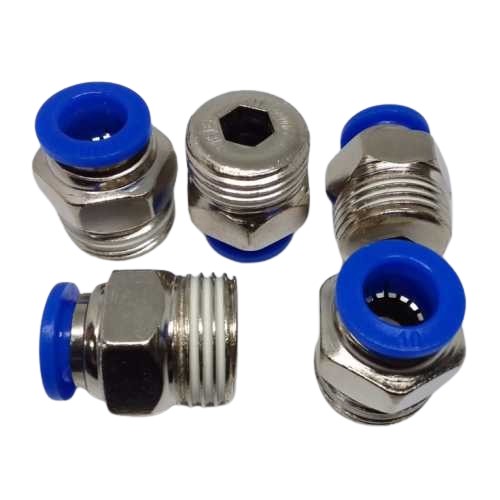 CONECTOR MACHO INSTANTÂNEO TUBO 10MM X 1/2 NPT - NEW FREIOS