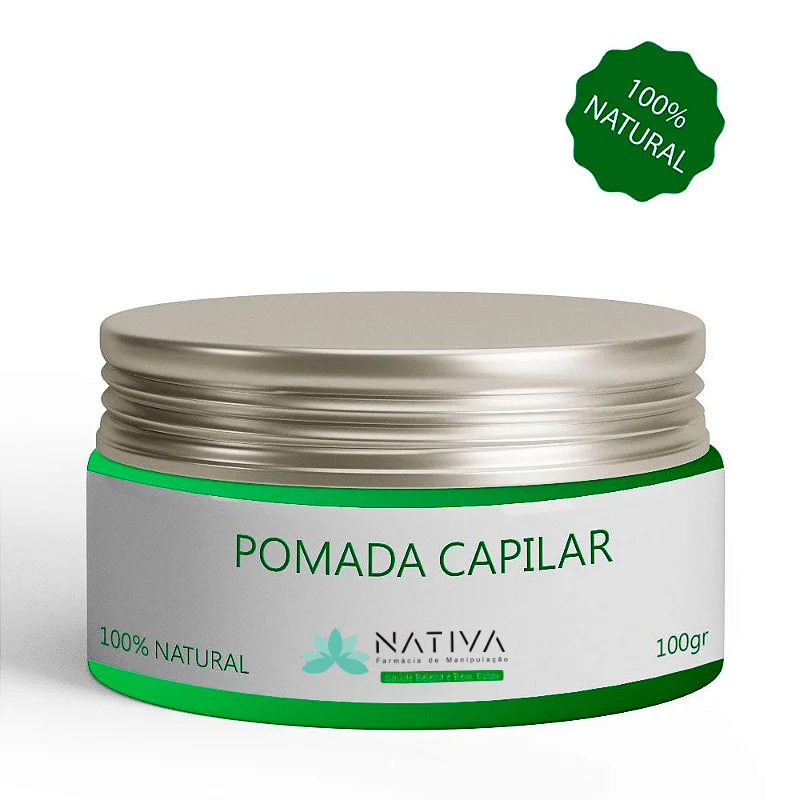 Pomada Capilar - 100g - NATIVA Farmácia de Manipulação - Manipulação há ...
