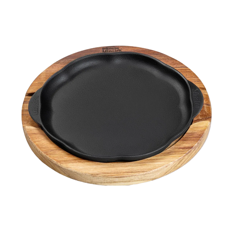 Conjunto Chapa de Ferro Redondo - Ideal Descartáveis