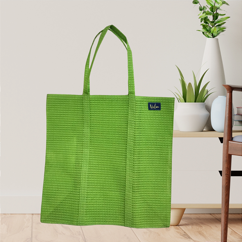 Ecobag Big Verde Abacate – Resistente e Durável - Nislum