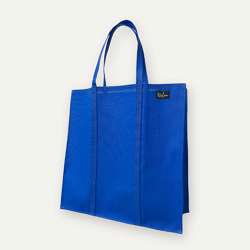 Ecobag Big Azul Royal – Resistente e Estilosa - Nislum