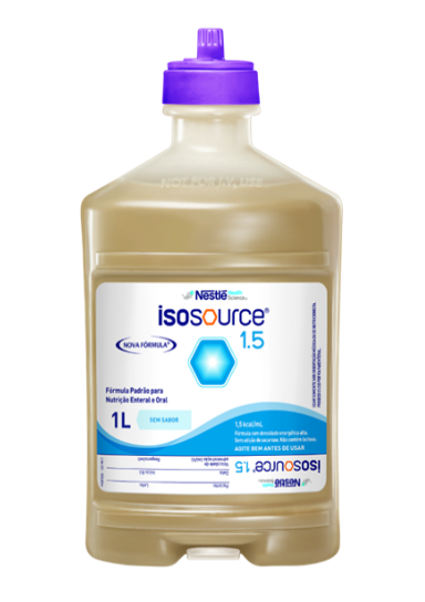 Isosource 1.5 1L | SISTEMA FECHADO (6 un) - Nutrisin